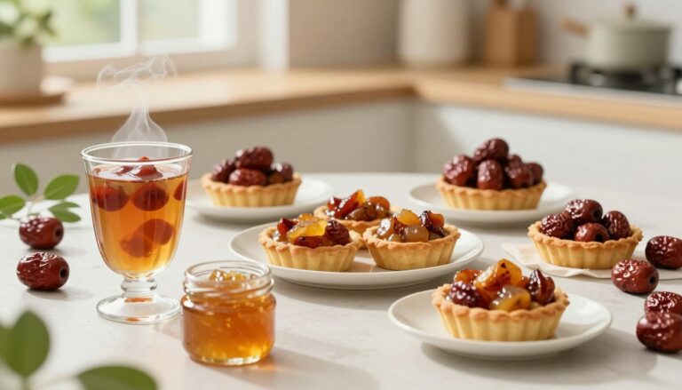 Jujube : bienfaits + 5 recettes faciles (infusion, confiture, dessert)